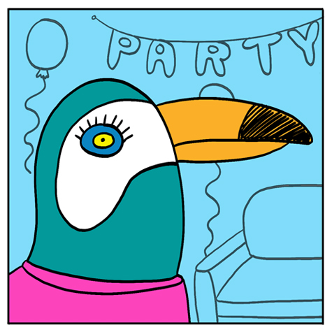 Tuca the Toucan: Clown Meet Undertaker | Hazlitt